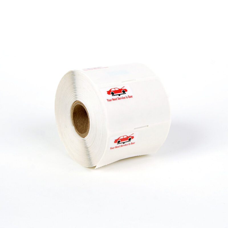 Striker – Car Lift Your Next Service Due Static Cling/Adhesive Clear ...