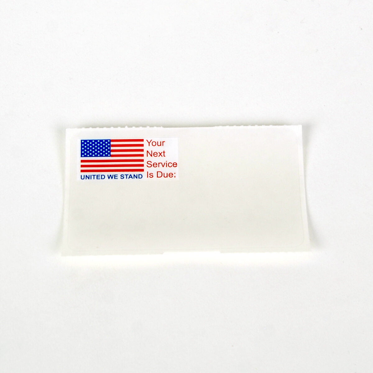 Striker – American USA Flag Static Cling/Adhesive Reminder Stickers ...
